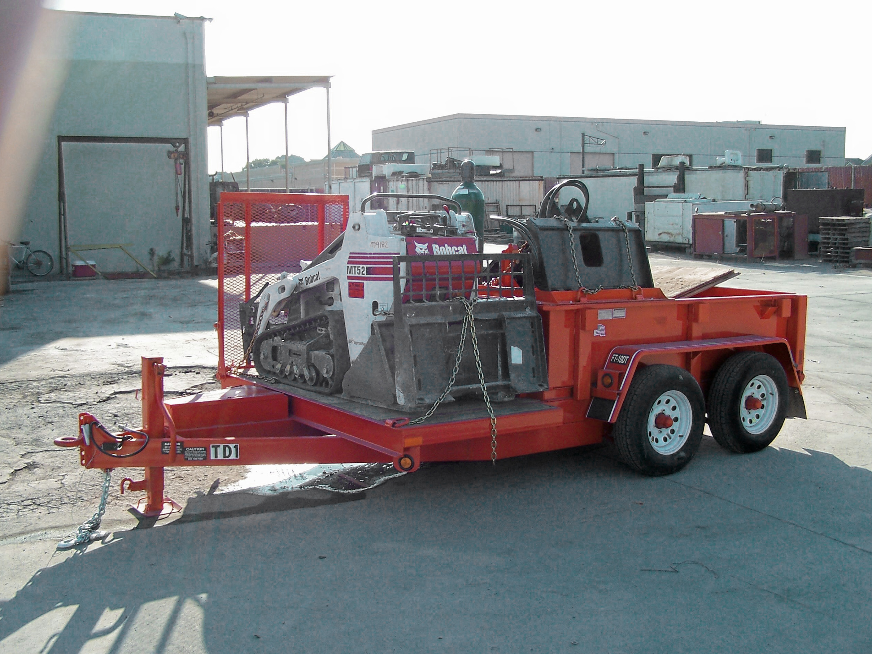 Stationary Platform Dump - Felling Trailers