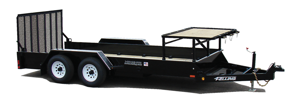 Compact Loader Mini Skid Steer Trailer for Ditch Witch, Vermeer, Toro, etc.