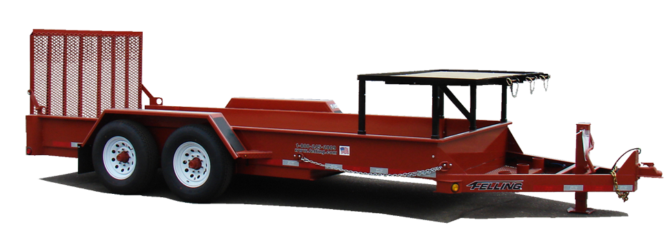 Compact Loader Mini Skid Steer Trailer for Ditch Witch, Vermeer, Toro, etc.