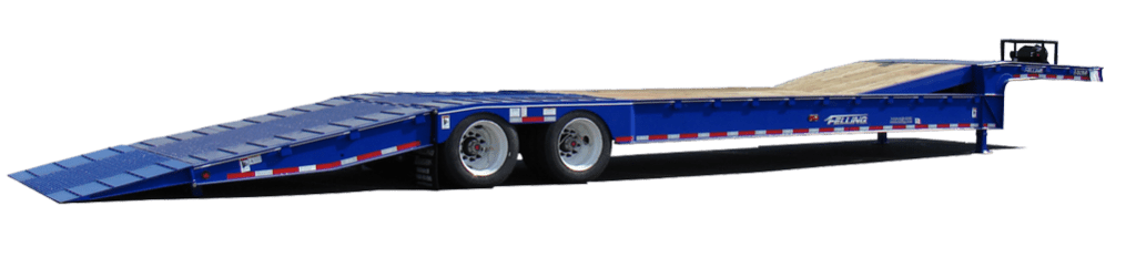 Hydraulic Tail Trailer - 35-50 Ton Load Capacities - Felling Trailers, Inc.