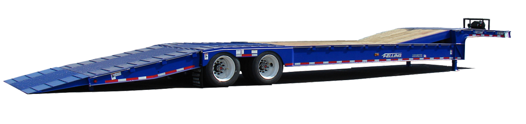 Hydraulic Tail Trailer - 35-50 Ton Load Capacities - Felling Trailers, Inc.