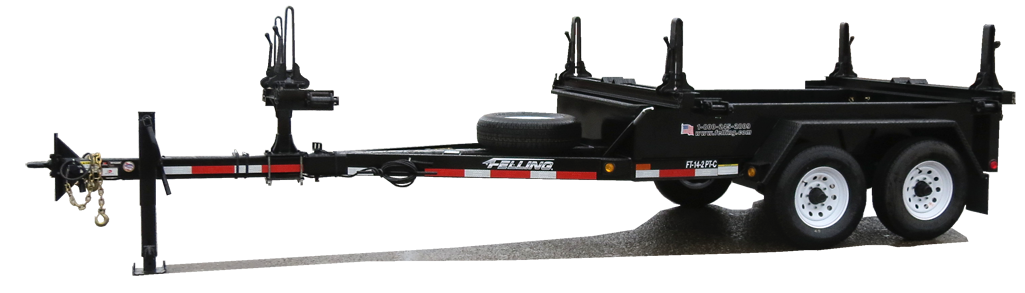 Utility Pole Trailers - Public Utility - Felling Trailers Inc.