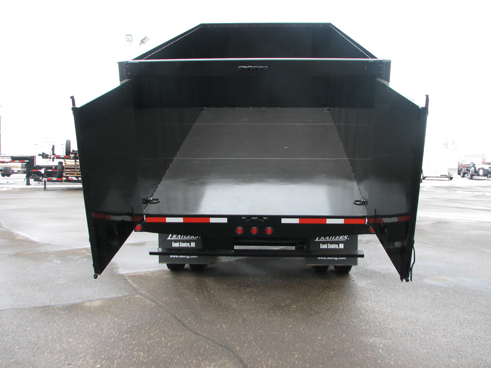 Deck-Over Hydraulic Dump Trailers - Felling Trailers Inc.