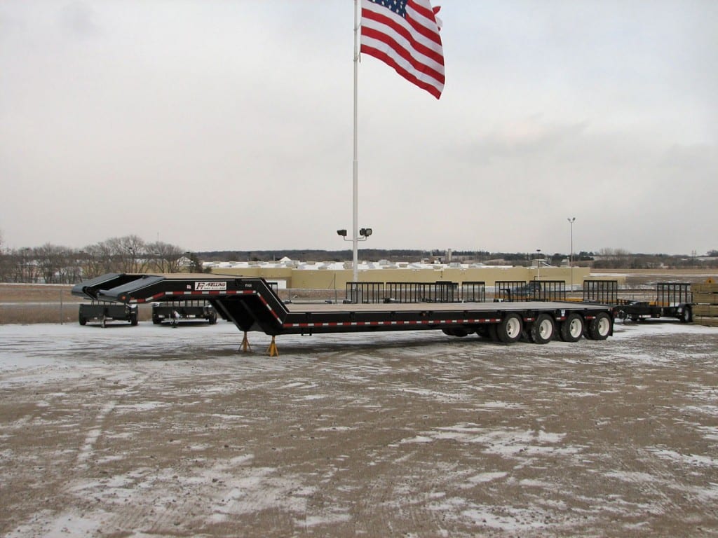 Custom Solutions - Fixed Neck Oilfield Float Trailer, Felling Trailers