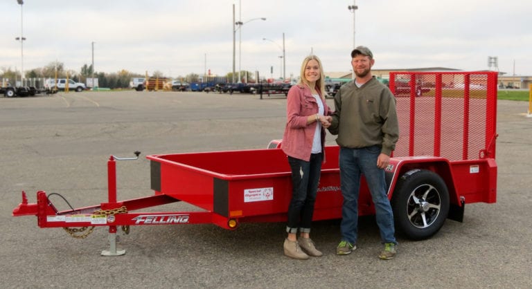 Trailer for a Cause Middendorf is Winner - Felling Trailers