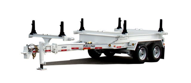 Utility Pole Trailers 101 | Felling Trailers