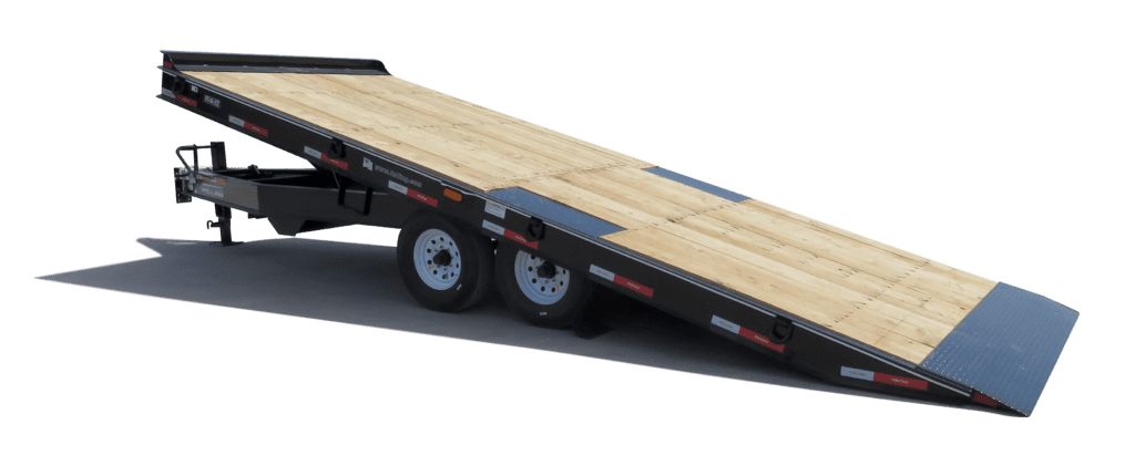 Deck-Over Tilt Trailers - 3 Styles Available Air, Hydraulic, and Semi Tilts