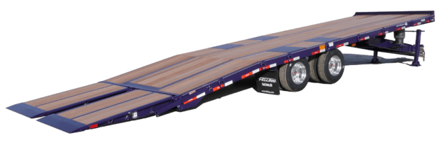 Deck-Over Tilt Trailers - 3 Styles Available Air, Hydraulic, and Semi Tilts