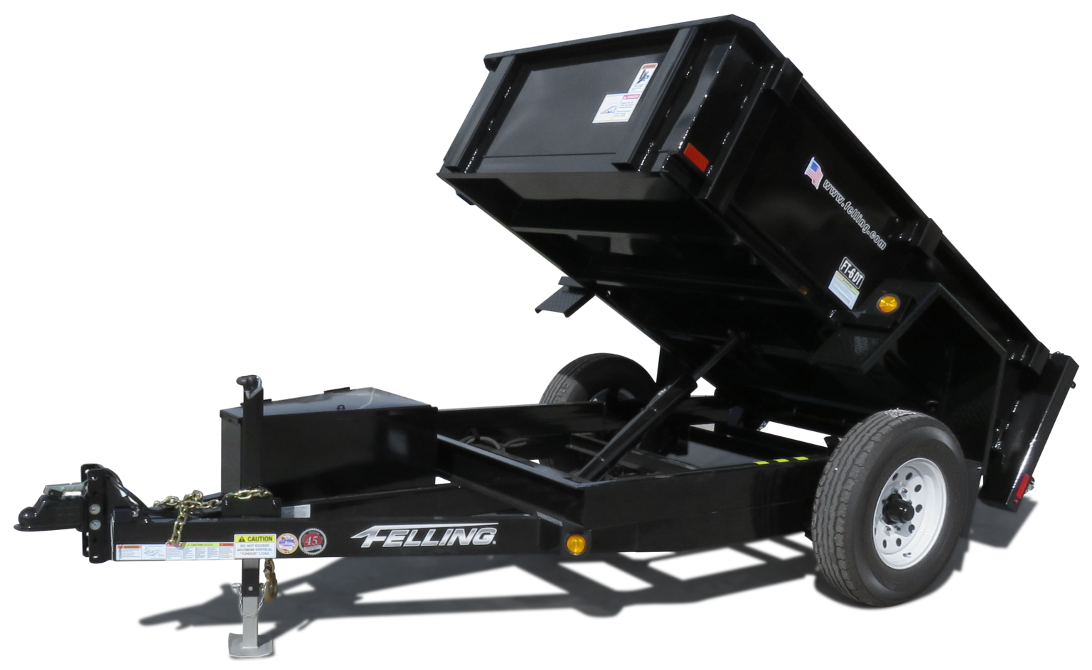 Drop Deck Dump Trailers | Equipped with Slide Out Ramps