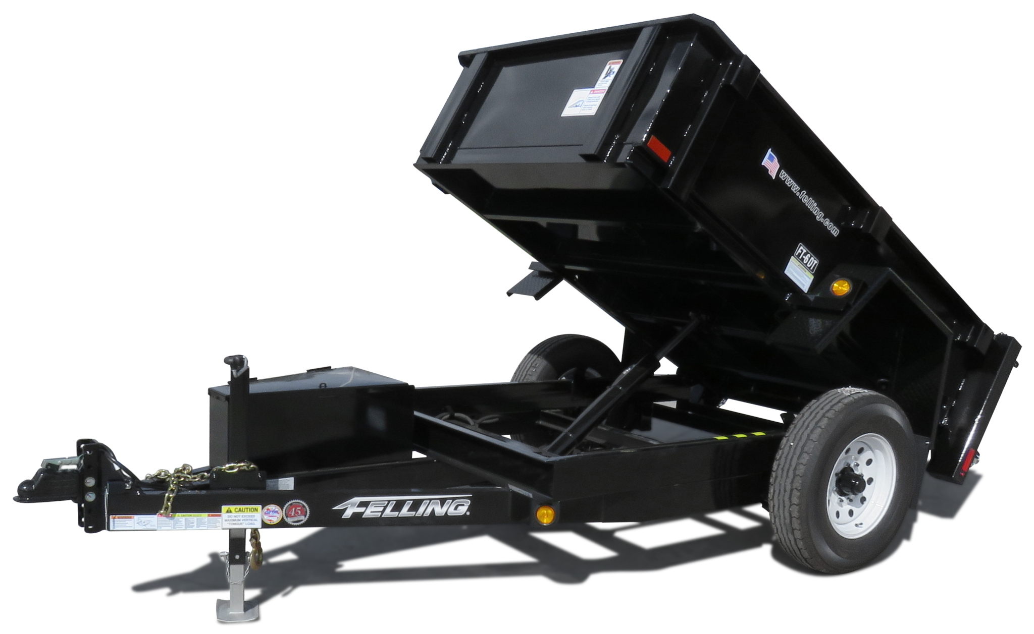 Drop Deck Dump Trailers | Equipped with Slide Out Ramps