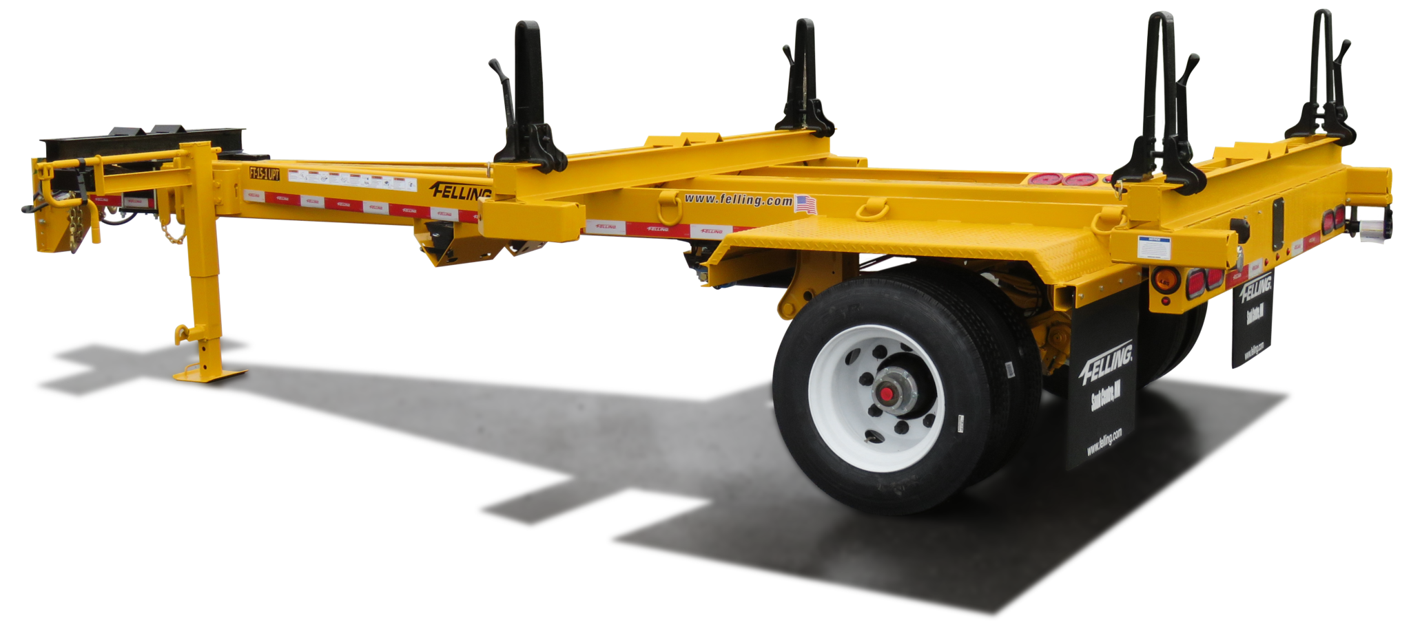 Utility Pole Trailers | Public Utility | Felling Trailers Inc.