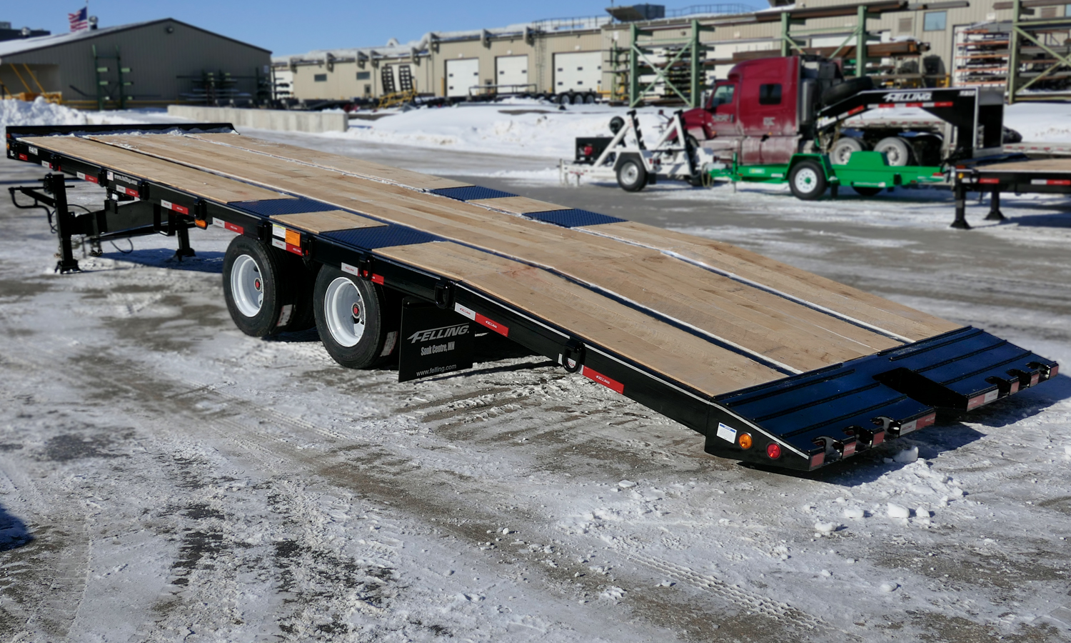 Felling Trailers Updates Their Signature Air Tilt Model