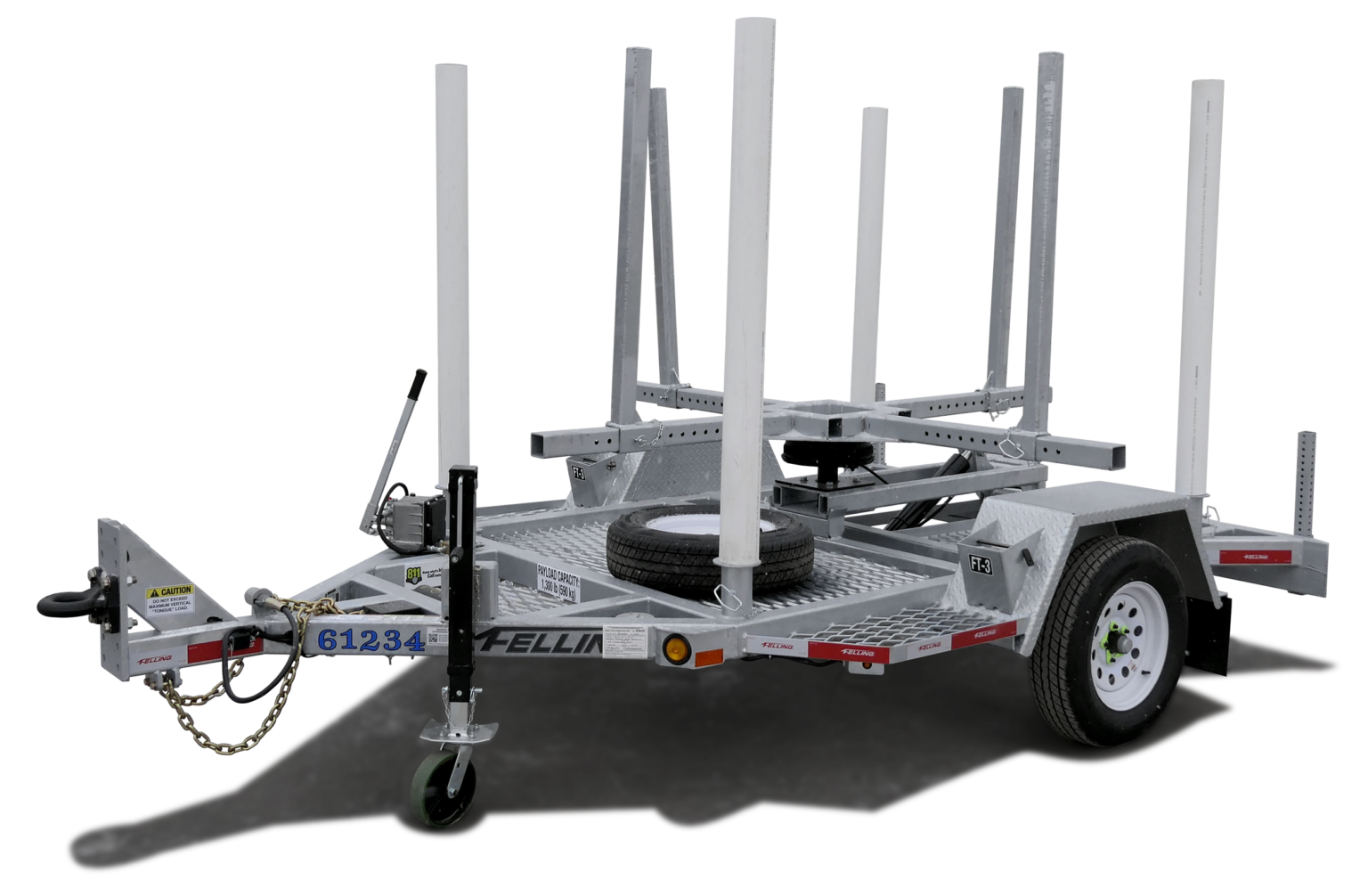 Coil Pipe Trailer | Safe & Secure Transport for Public Utilities