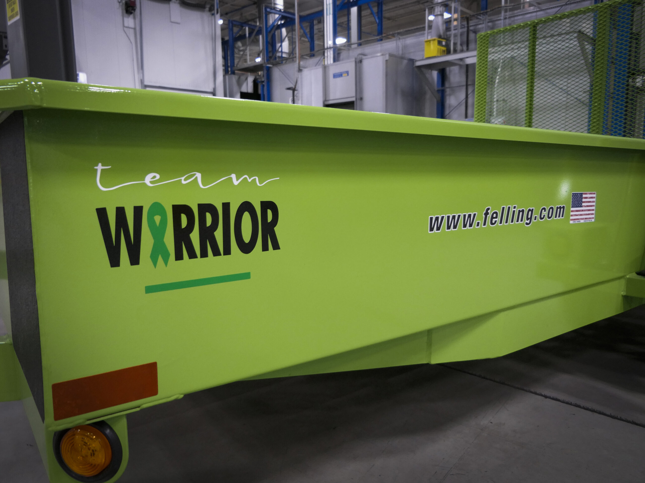 Felling Trailers to Host Online Auction of Custom Team Warrior Trailer ...